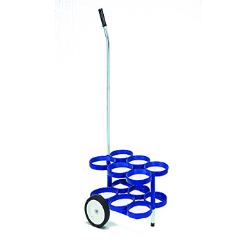 6 M6 Rattle Less Cylinder Cart