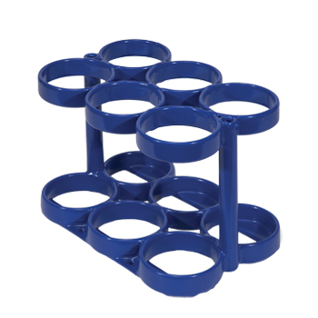 Rattle-Less Rack - Holds 6 M6 Cylinders