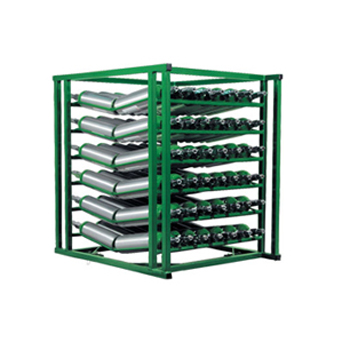 84 M4/M6/B Cylinders Layered Cylinder Rack for Horizontal Storage